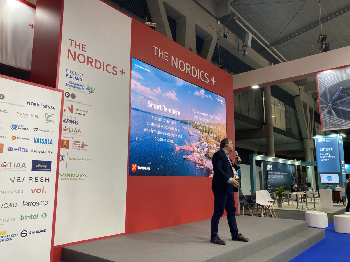 Smart City Expo World Congress - Nordic Pavilion 2022